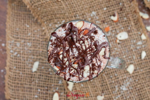 Vegan Almond Joy Milkshake