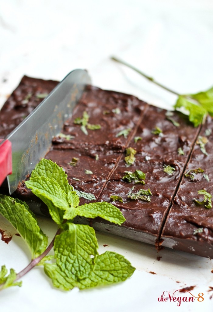 Vegan Mint Chocolate Fudge