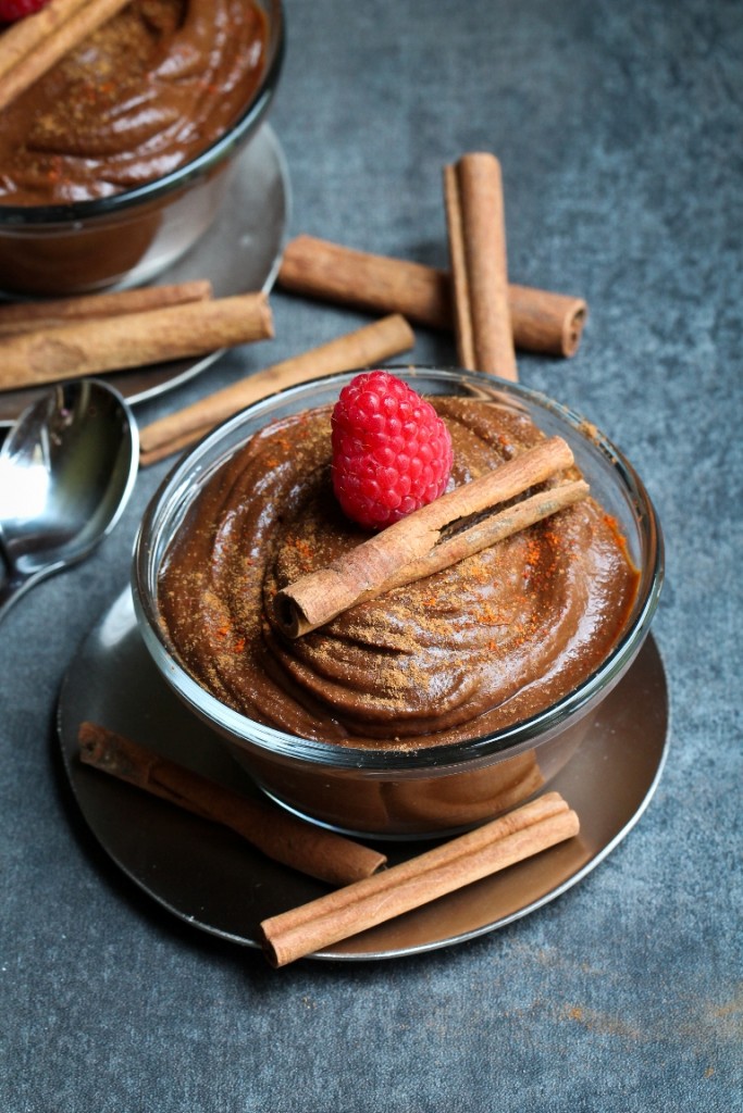 Vegan Mexican Chocolate Sweet Potato Pudding