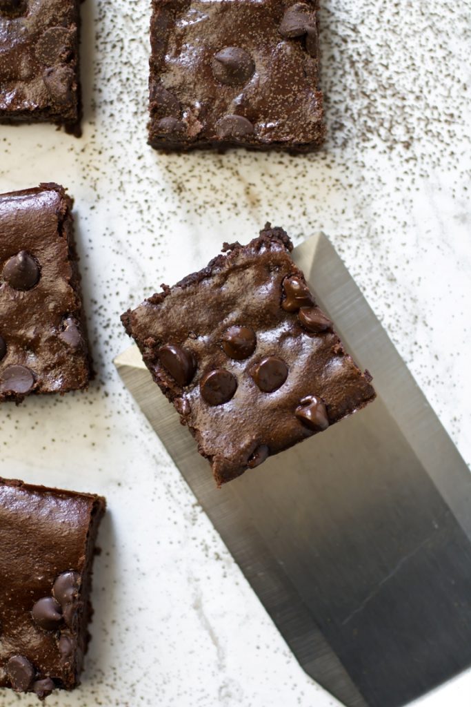 Vegan Zucchini Brownies (Only 7 Ingredients!)