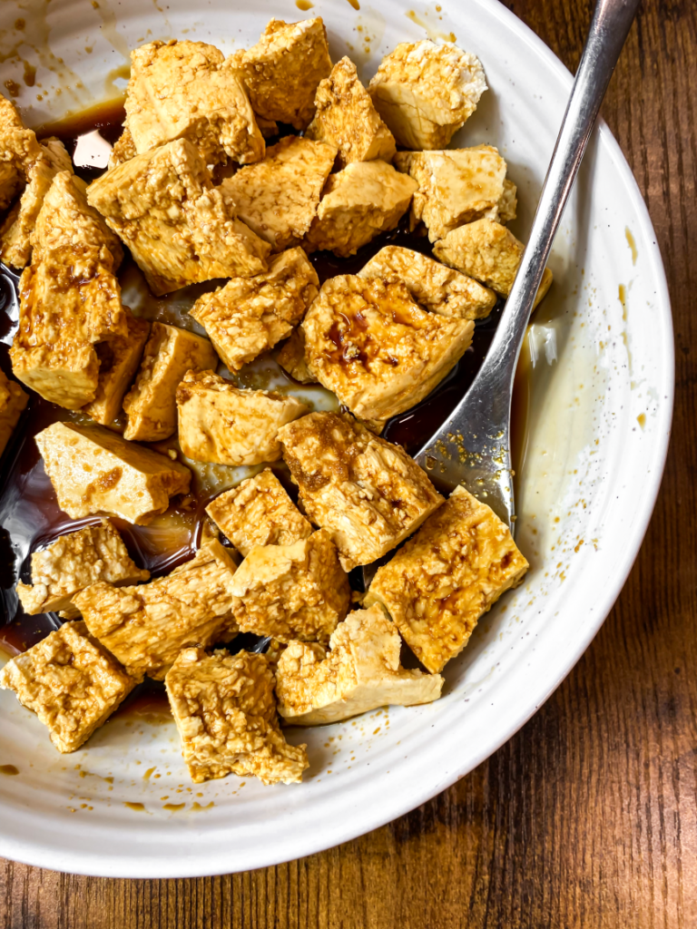 Breaded Crispy Chewy Tofu